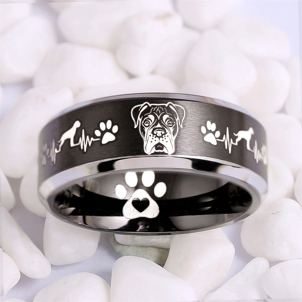 Today Only 70% Off 😍 Boxer Lover Titanium Ring ⭐️⭐️⭐️⭐️⭐️ Reviews ...